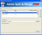 Adolix Split Merge PDF - free pdf combine, append pdf freeware, split ...
